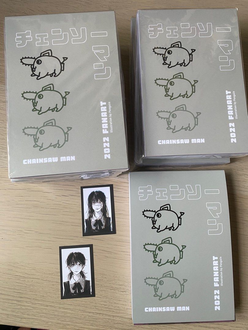 [INSTOCK] Chainsaw Man CSM Postcard Book, Hobbies & Toys, Memorabilia ...