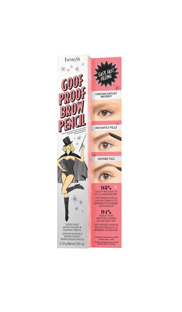 [LAST INSTOCKS!] Benefit Goof Proof Brow Pencil, Beauty & Personal Care ...