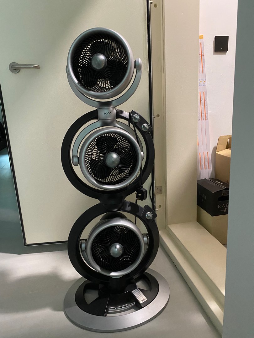 Iona 3-tier standing fan, Furniture & Home Living, Lighting & Fans ...