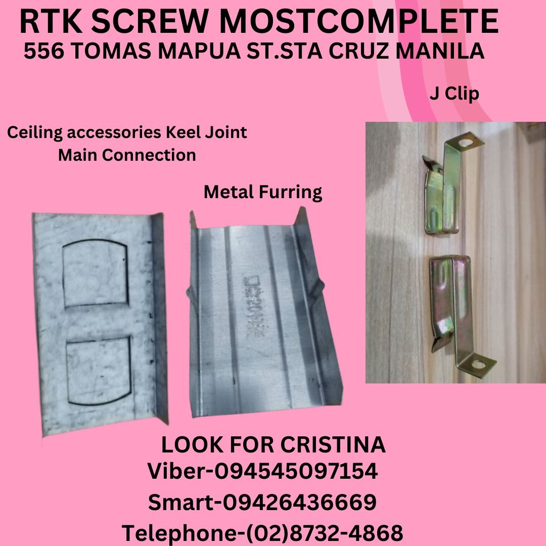 J Clip*Ceiling accessories Keel Joint Main Connection*Metal Furring ...