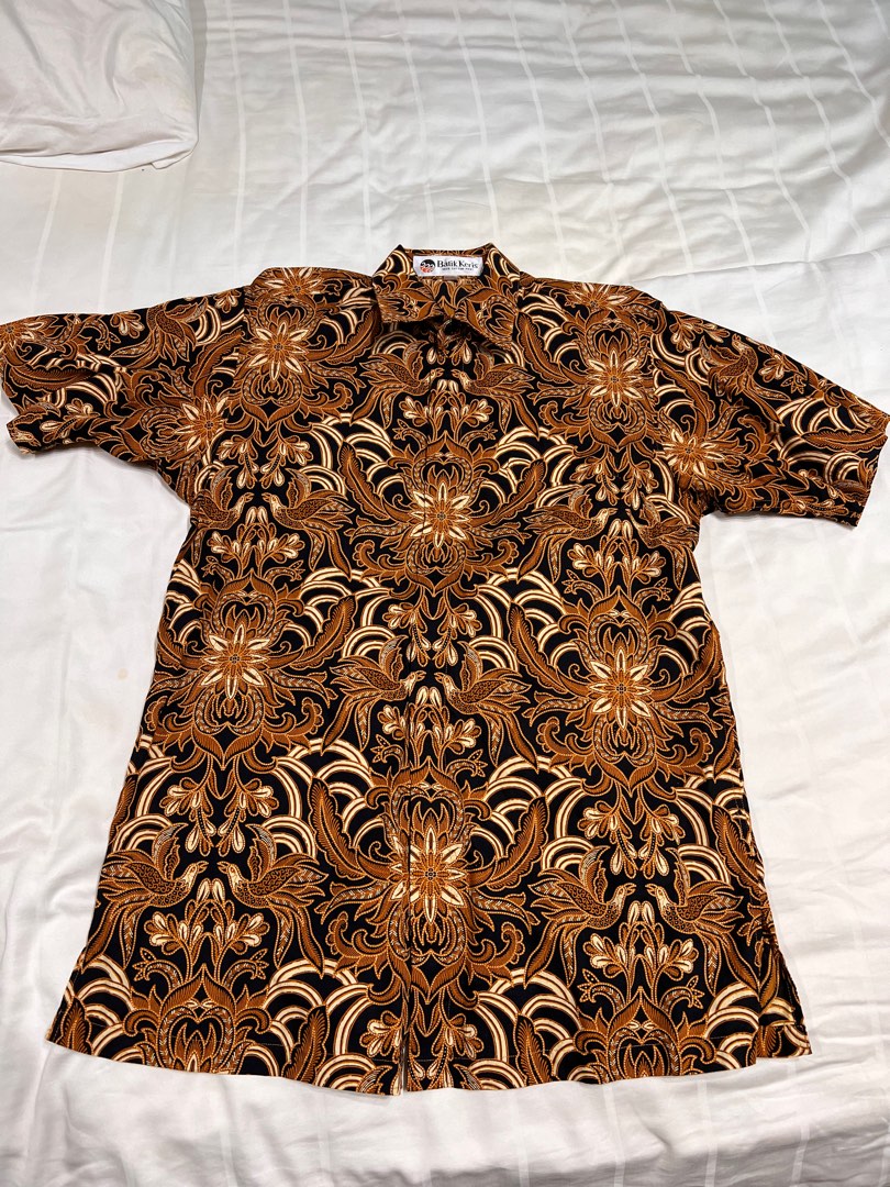 Jawa Batik Shirt, Men's Fashion, Tops & Sets, Formal Shirts on Carousell