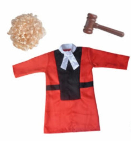 Judge Costume For Kids Singapore Birthday Party Celebration Girl Boys ...