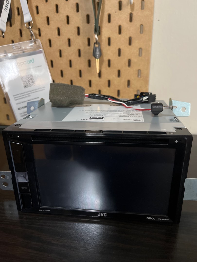 JVC KW-V250BT bluetooth radio console, Car Accessories, Accessories on ...