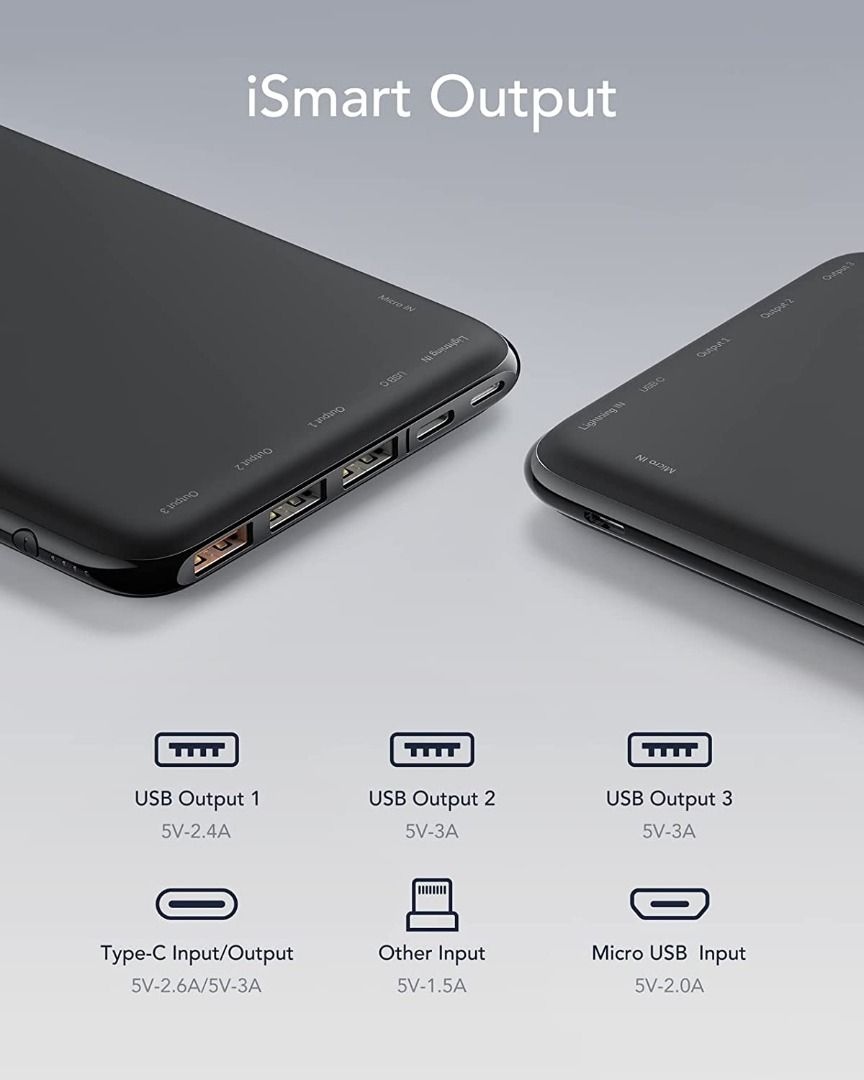 [K0127] Charmast 26800mAh Power Bank USB C Battery Pack Portable ...