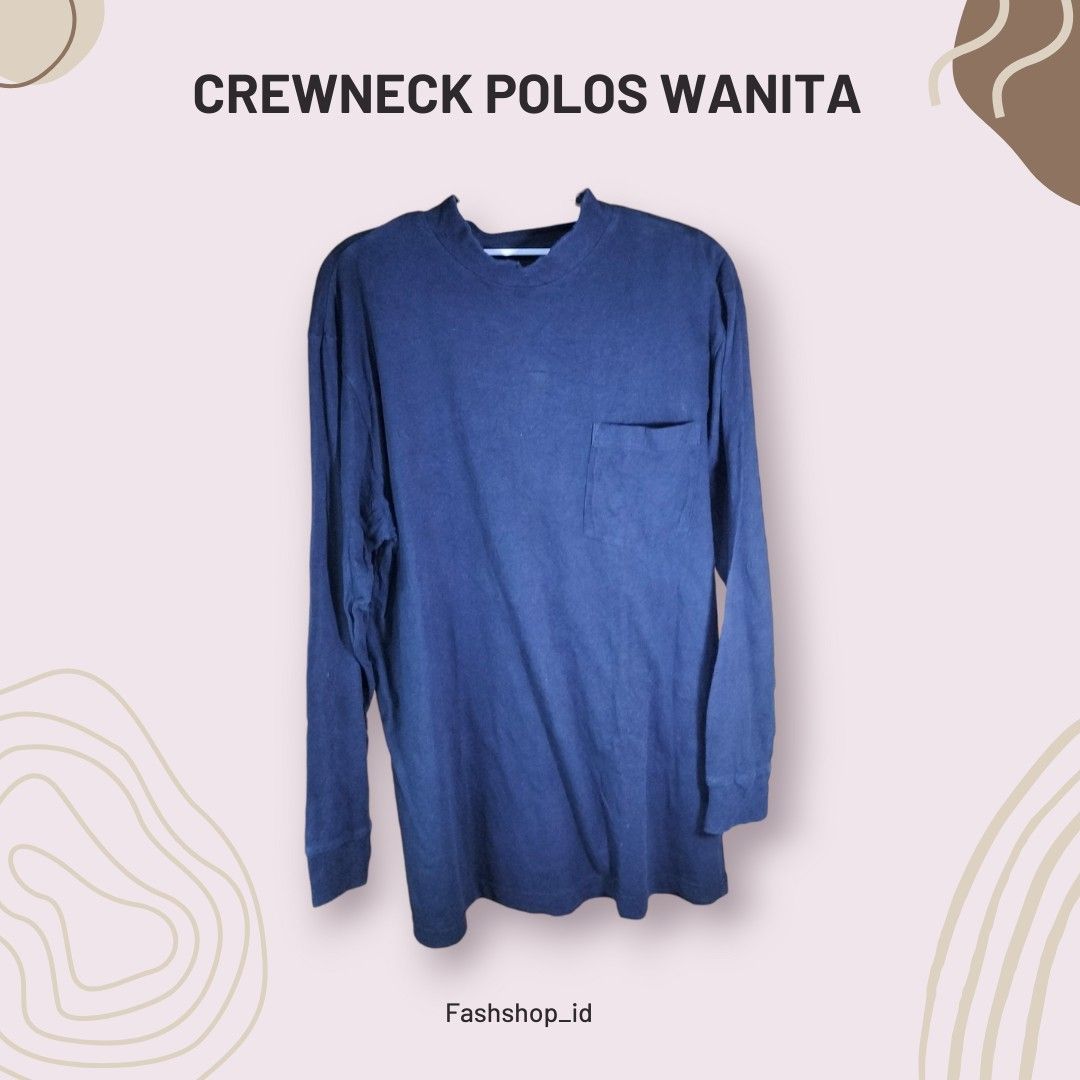 Kaos Polos Hitam Fesyen Pria Pakaian Atasan Di Carousell