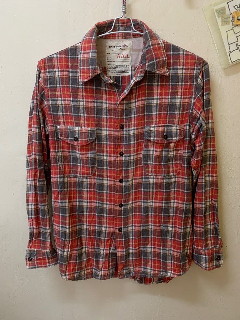 kato AAA japan flannel workwear heavyweight button done shirt made in ...