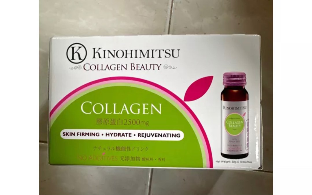 Kinohimitsu collagen beauty 10 bottles each box, Health & Nutrition ...