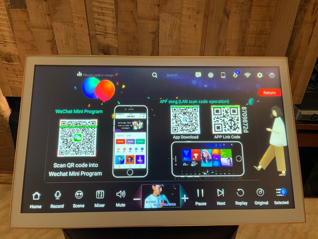 KOD KTV Song Selector (With Delivery), TV & Home Appliances, TV ...