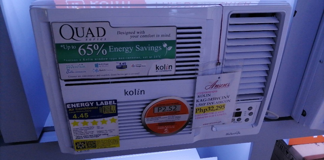KOLIN QUAD SERIES FULL DC INVERTER, TV & Home Appliances, Air ...