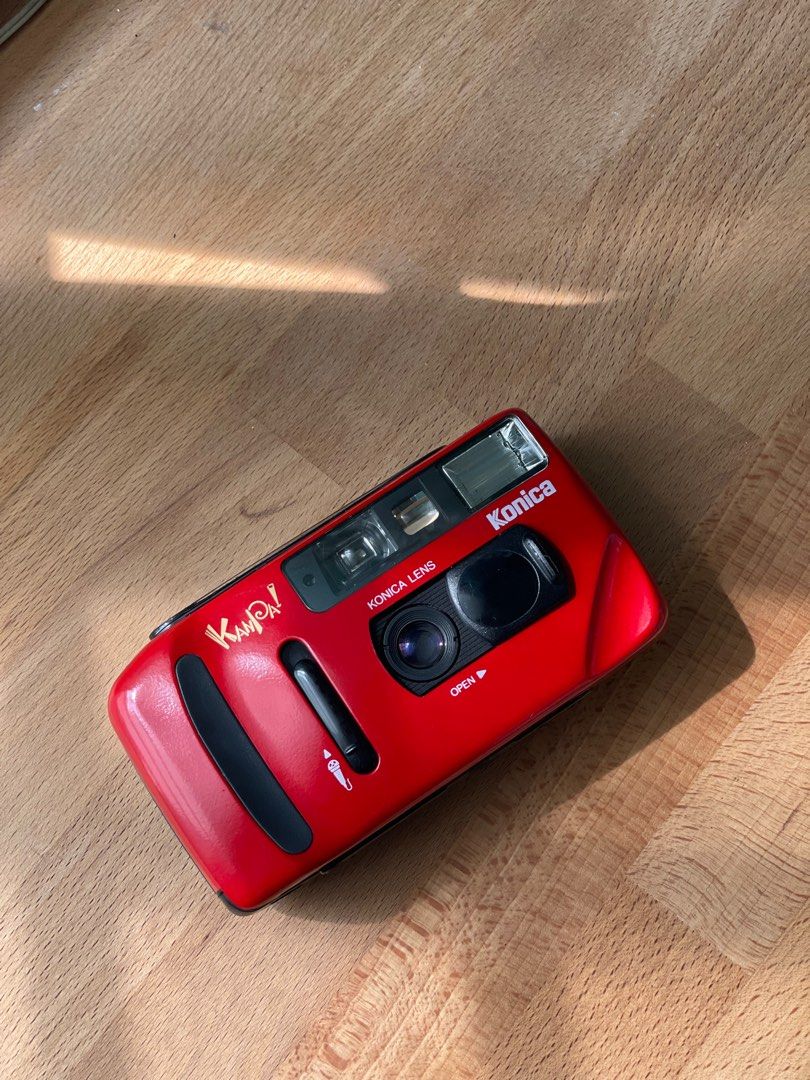 Konica Kanpai 35mm Vintage Point and Shoot Film Camera, Photography ...