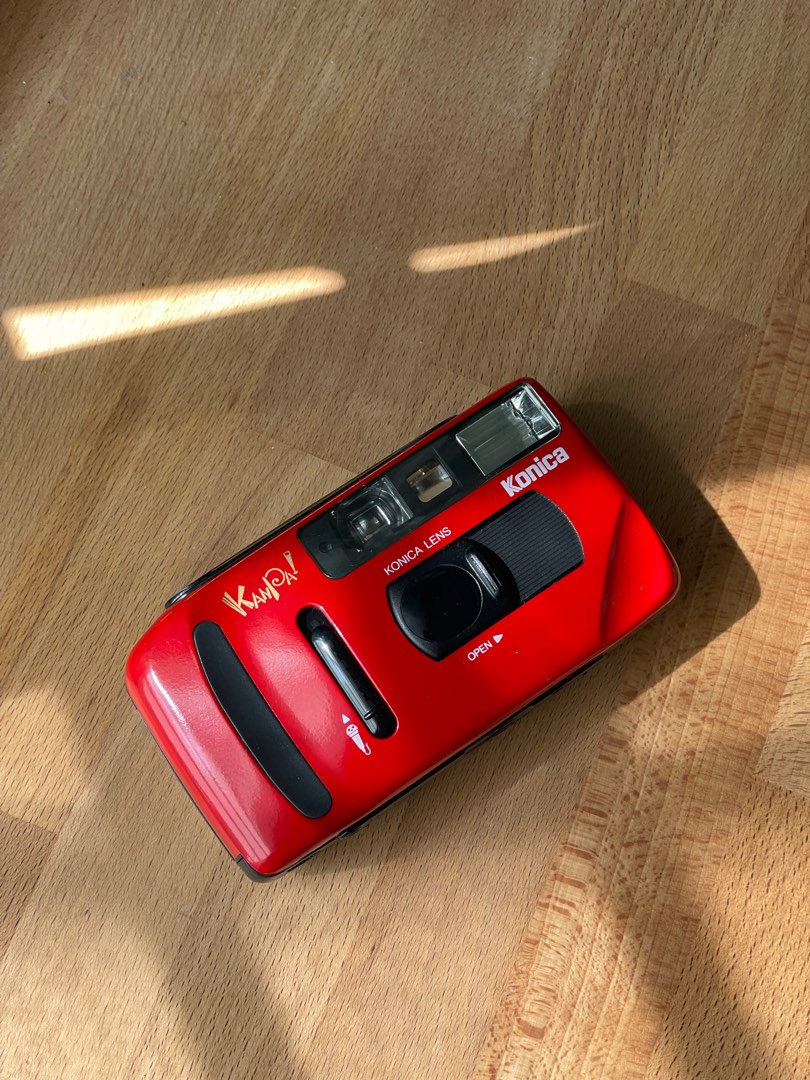 Konica Kanpai 35mm Vintage Point and Shoot Film Camera, Photography ...