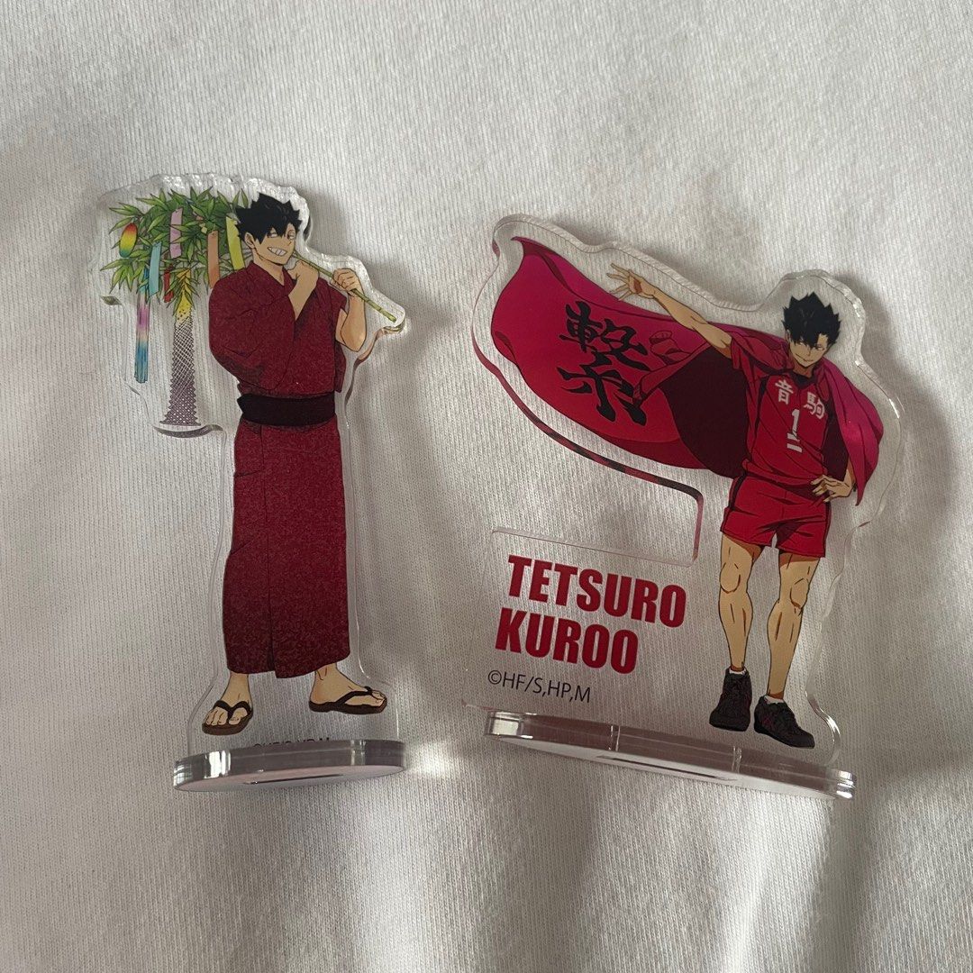 kuroo tetsurou acrylic stand standee (haikyuu nekoma), Hobbies & Toys ...