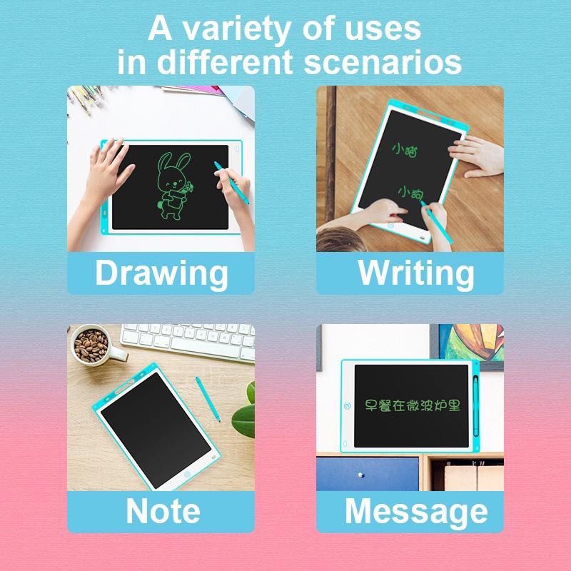 LCD Writing Pad Writing Tablet For Kids Drawing Pad Portable Electronic ...