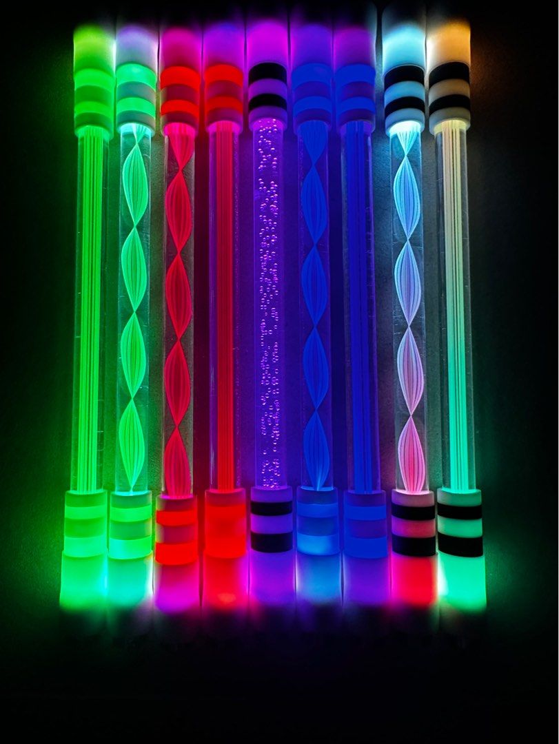 LED spinning pen, Hobbies & Toys, Toys & Games on Carousell