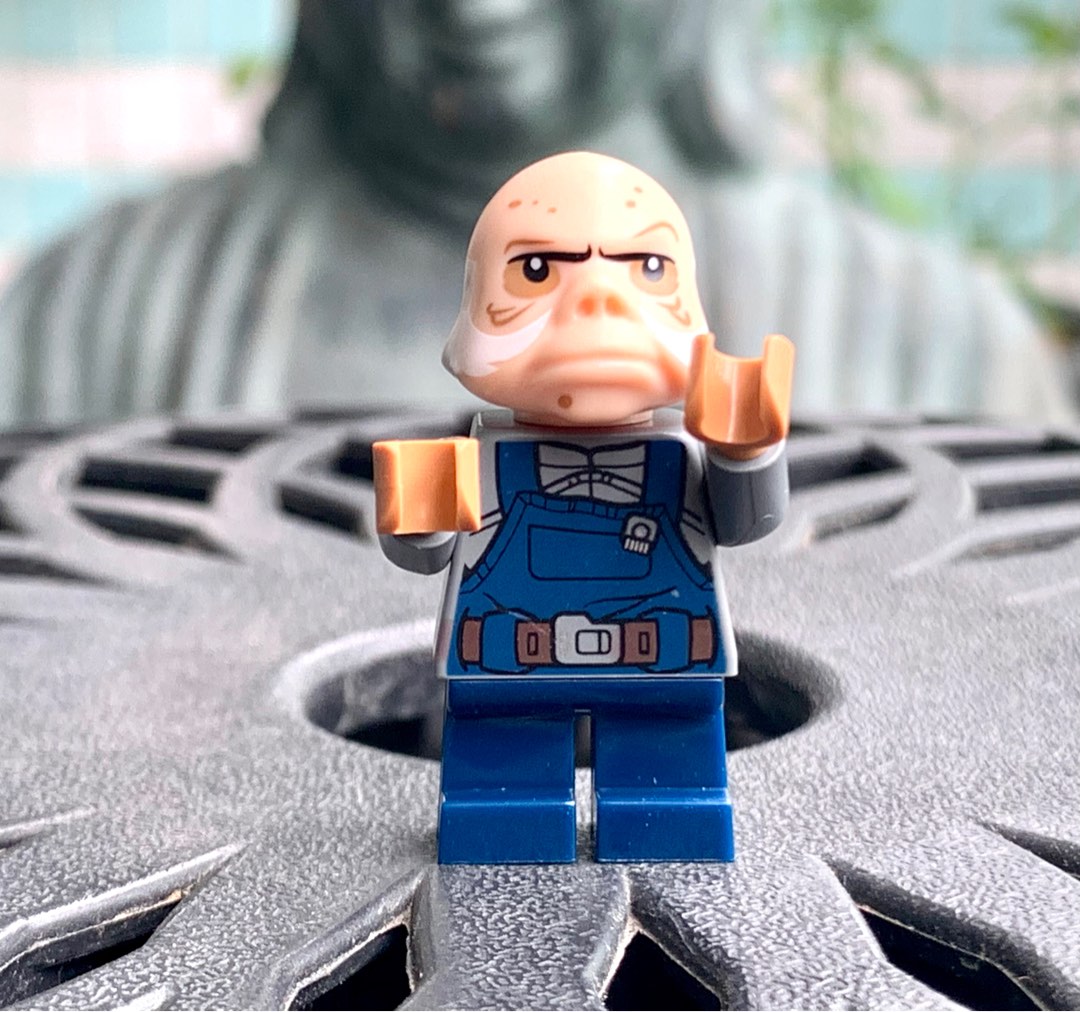 LEGO 75137 RARE SW SW0710 UGNAUGHT DARK BLUE OVERALLS - MAKATI ...