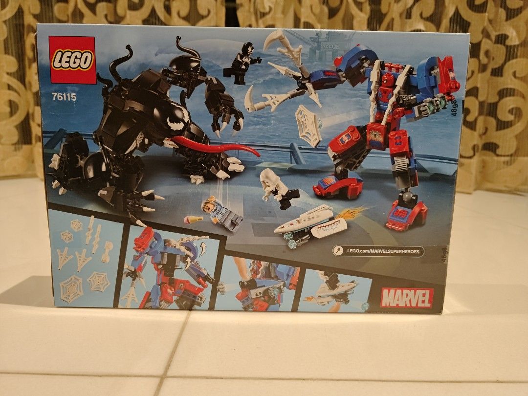Lego 76115 Spider Mech VS Venom Spiderman, Hobbies & Toys, Toys & Games ...