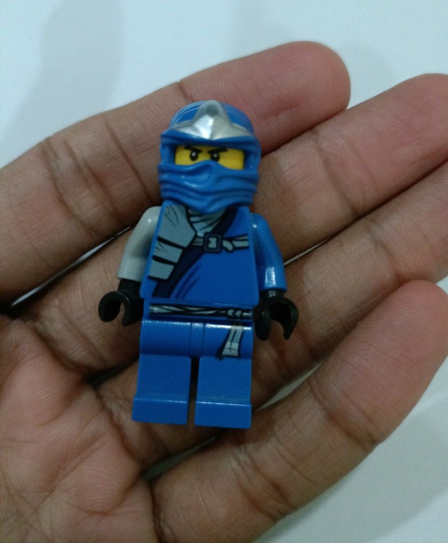 Lego Ninjago Jay Minifigure, Hobbies & Toys, Toys & Games on Carousell