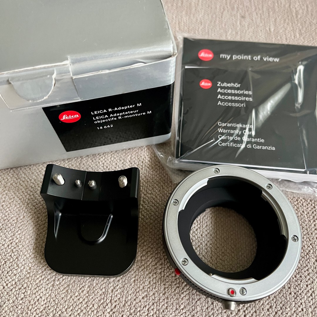 Leica R-Adapter M (R-M Adapter), Photography, Photography Accessories ...