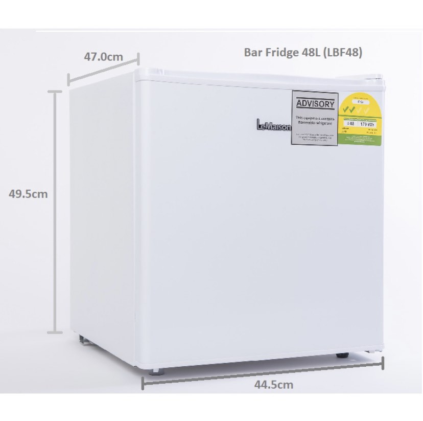 LeMaison 48L Mini Bar Fridge, TV & Home Appliances, Kitchen Appliances ...