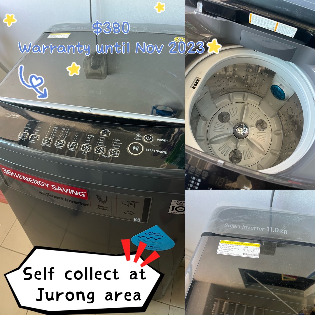 LG Smart Converter Washing Machine, TV & Home Appliances, Washing ...