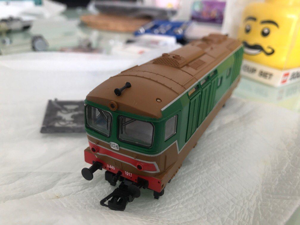 LIMA ART. 2650 LOCOMOTIVA DIESEL D445.1023 DELLE FS 1A SERIE IN LIVREA ...