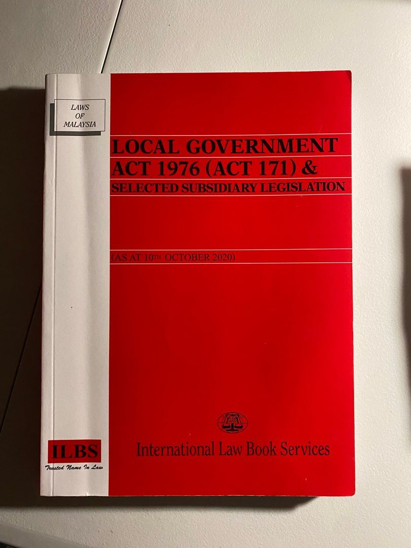 Local Government Act 1976, Hobbies & Toys, Books & Magazines ...