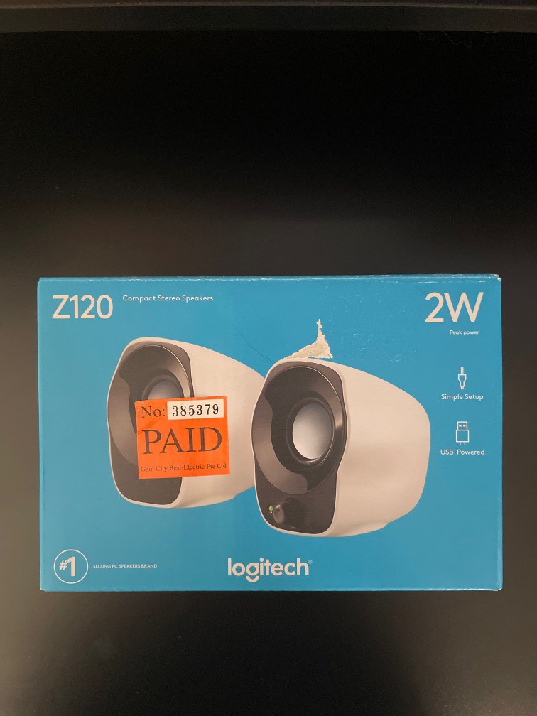 Logitech Z120 stereo speakers, Audio, Soundbars, Speakers & Amplifiers ...