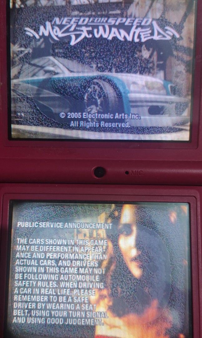 LOOSE SET/TAKE ALL: NDS Cartridge Mario Kart DS + Need for Speed (Most ...