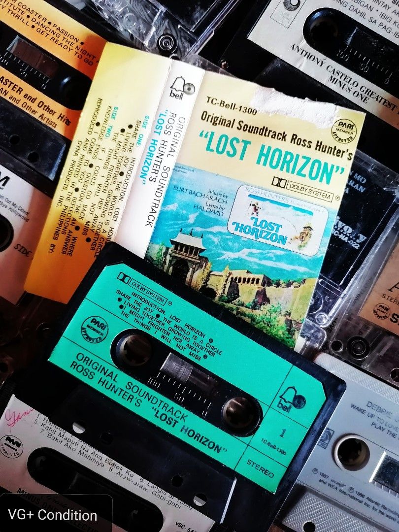 Lost Horizon Original Soundtrack Cassette Tape Original Cassette Tapes ...