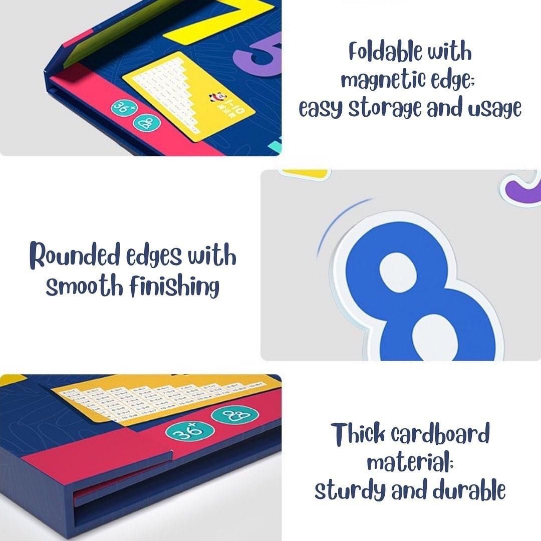 Magnetic Number Board, Hobbies & Toys, Toys & Games on Carousell