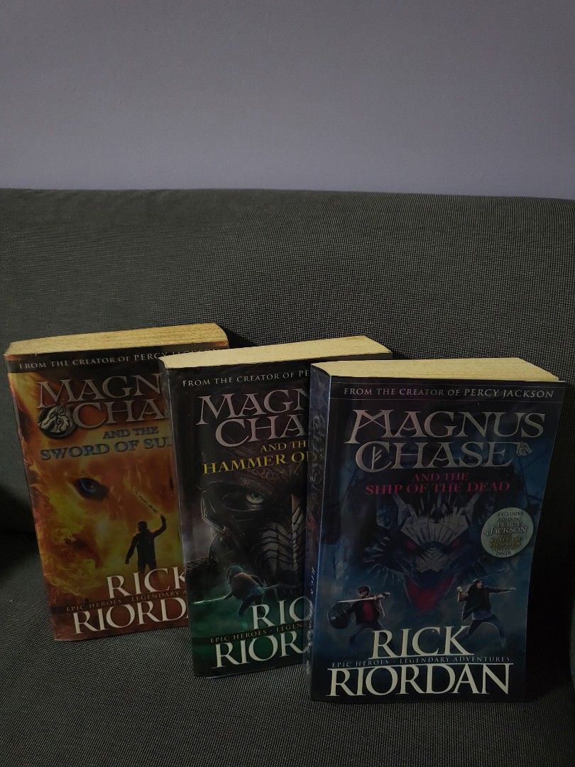 Magnus Chase series, Hobbies & Toys, Books & Magazines, Fiction & Non ...