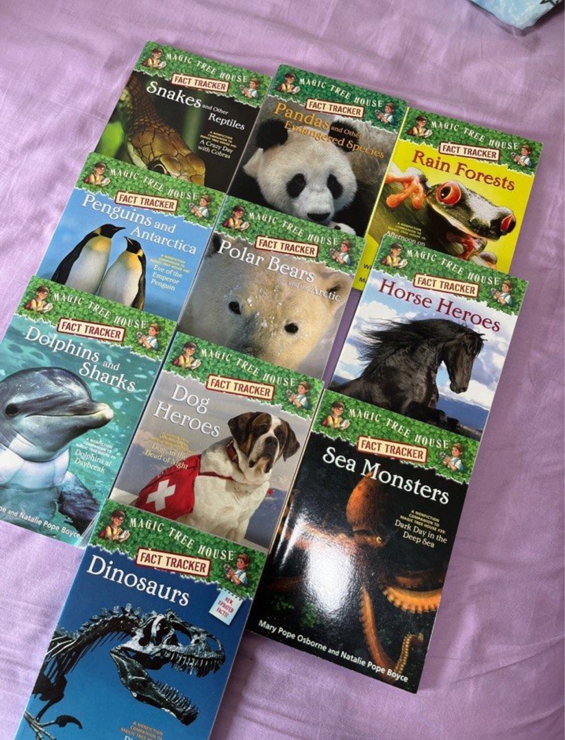 Majic Treehouse Series, Hobbies & Toys, Books & Magazines, Children's ...