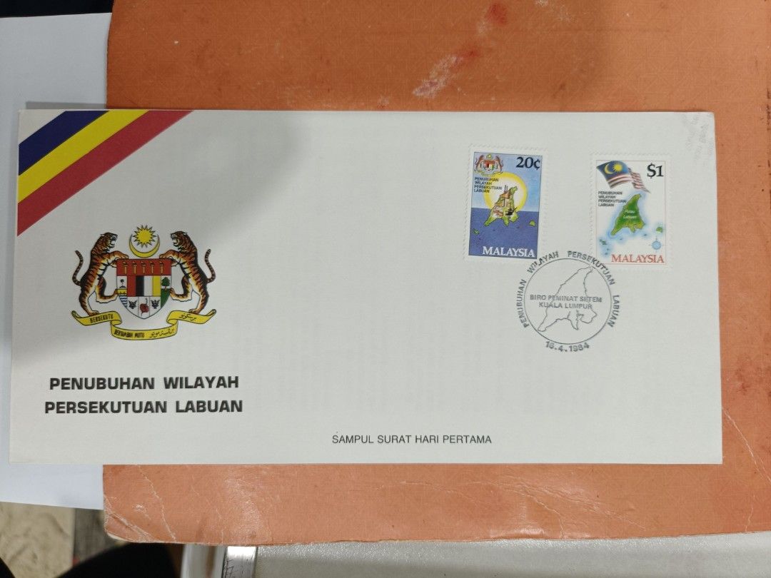 Malaysia FDC Penubuhan Wilayah, Hobbies & Toys, Memorabilia ...