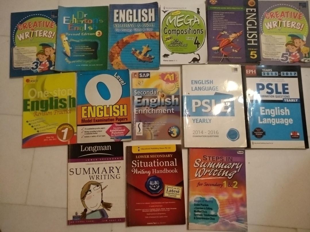 Many psle primary secondary O level english language compo composition ...