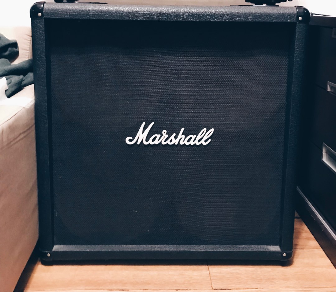 Marshall 412 cab, 興趣及遊戲, 音樂樂器 & 配件, 樂器配件 - Carousell