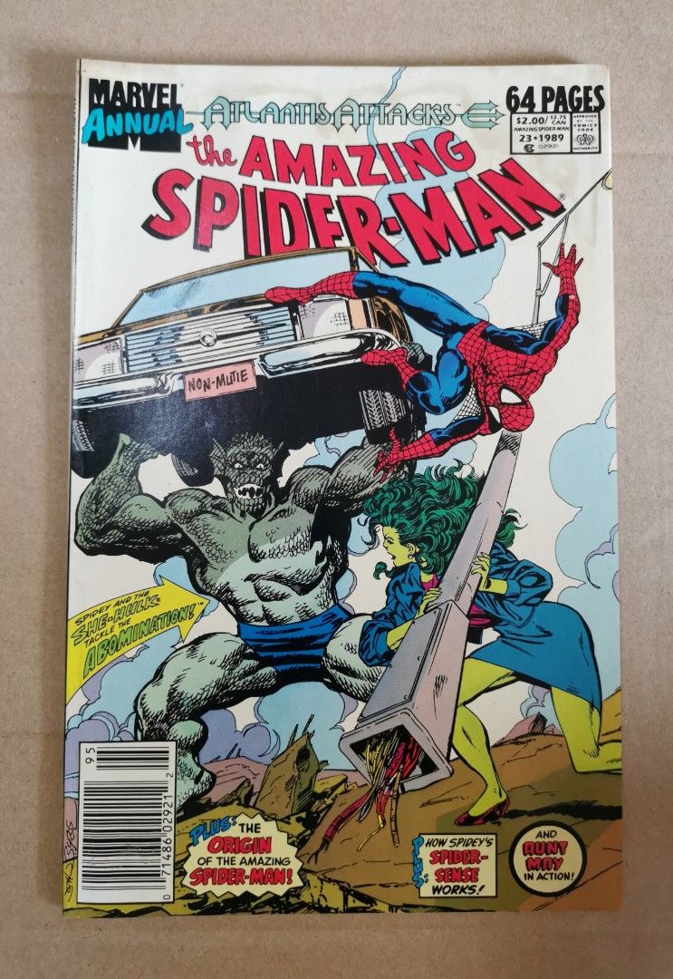 Marvel Atlantis Attacks The Amazing Spiderman comics, Hobbies & Toys ...