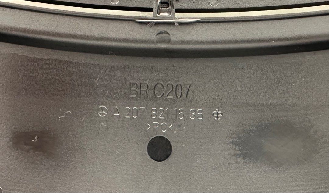 Mercedes C207 E class coupe rain and light sensor cover, Car ...