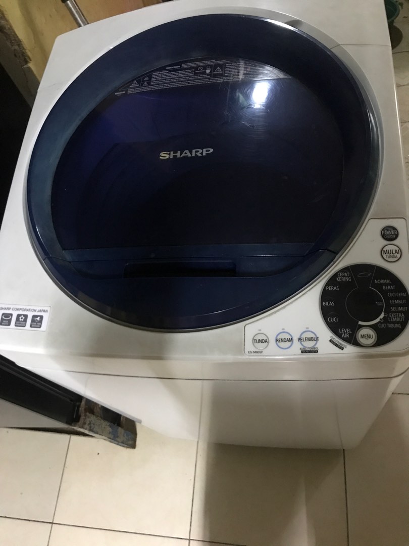 Mesin Cuci Sharp, Elektronik, Lainnya di Carousell