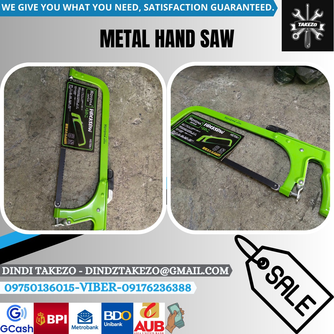 Metal Hand Saw, Commercial & Industrial, Industrial Equipment on Carousell