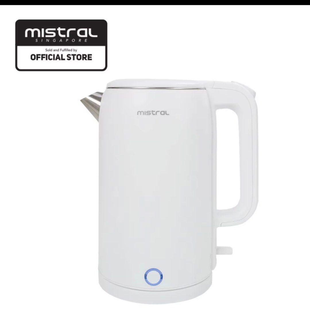 Mimica by Mistral 1.8L Kettle White Brand New, TV & Home Appliances ...