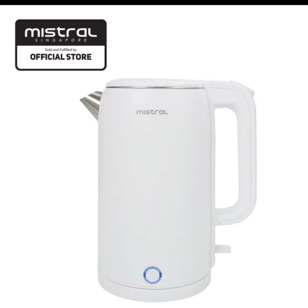 Mimica by Mistral 1.8L Kettle White Brand New, TV & Home Appliances ...