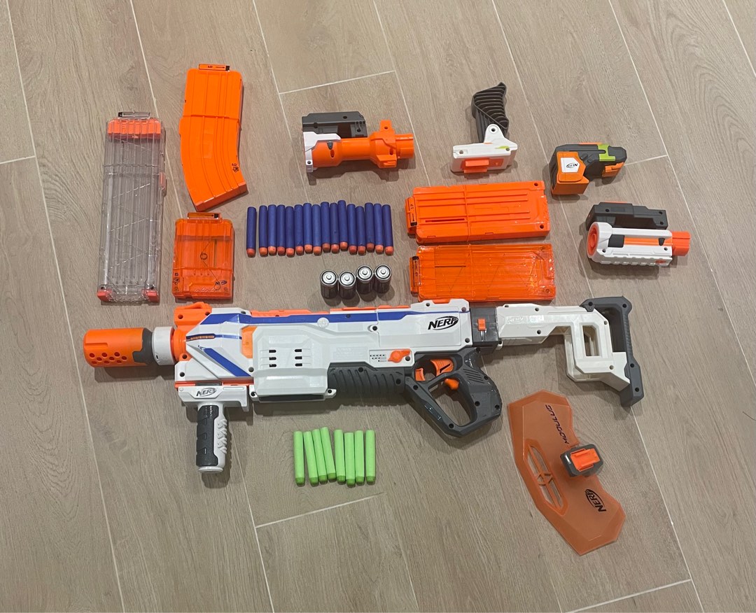 Modulus regulator with extra magazines, Hobbies & Toys, Toys & Games on ...