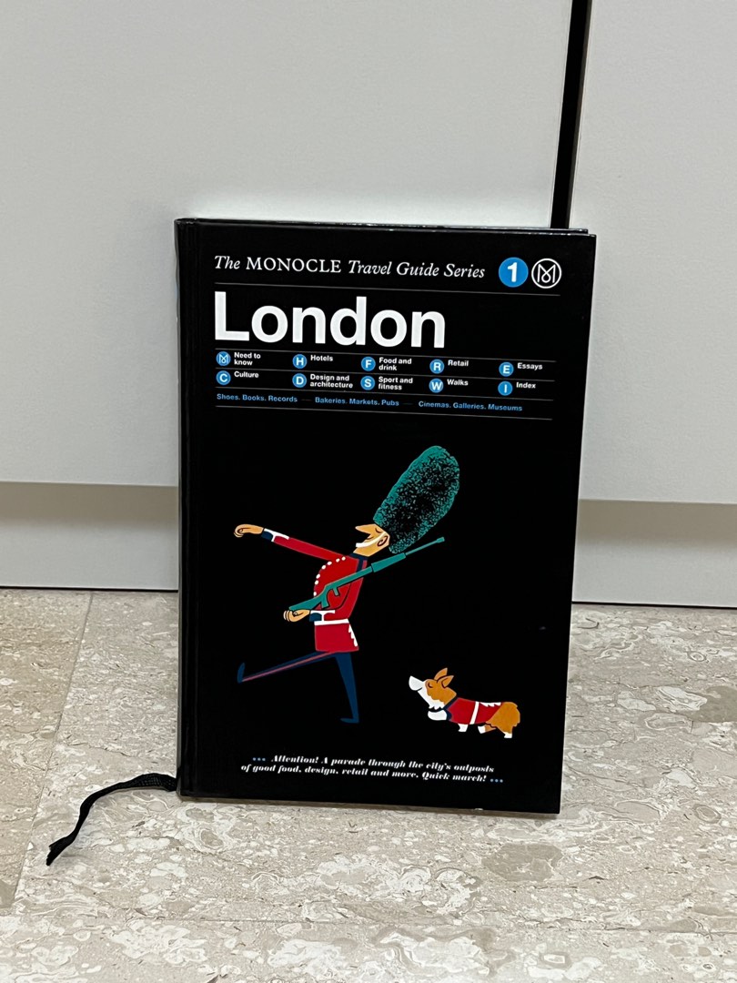 Monocle London Travel Guide, Hobbies & Toys, Books & Magazines, Travel ...