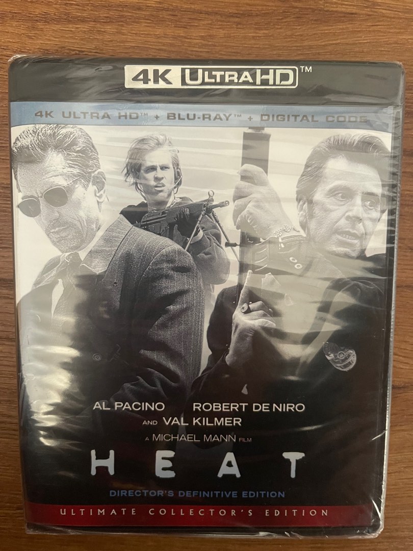 Movie 4K UHD Blu-ray - Heat, Hobbies & Toys, Music & Media, CDs & DVDs ...