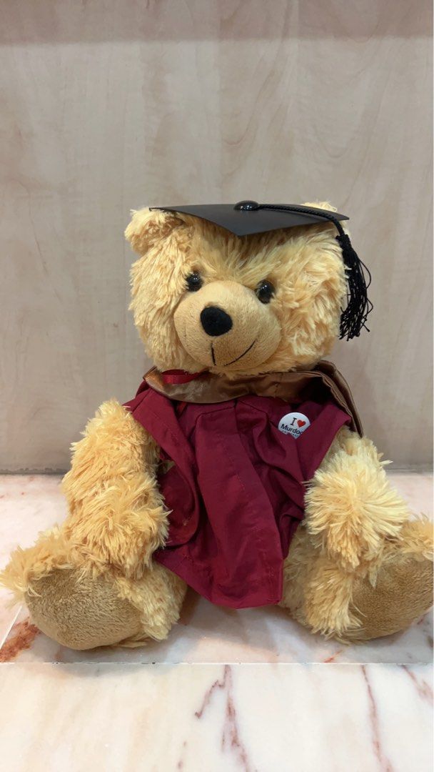 Murdoch University Graduation Bear, Hobbies & Toys, Toys & Games on Carousell