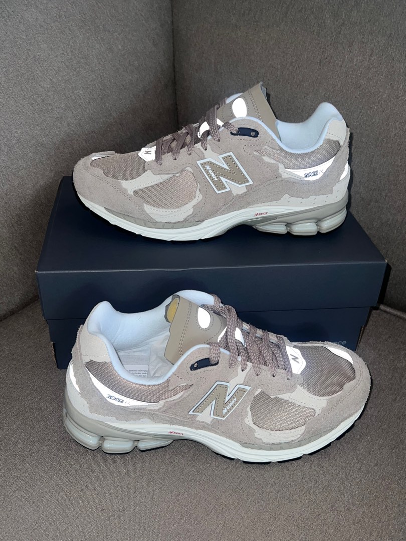 New Balance 2002r Protection Pack Beige, Men's Fashion, Footwear ...