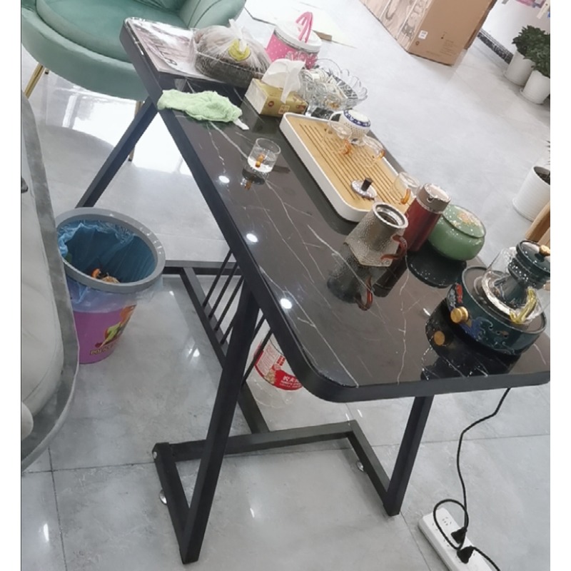 NEW COFFEE TABLE BLACK COLOR 100CM STOCK IN SG -Delivery within 3-days ...