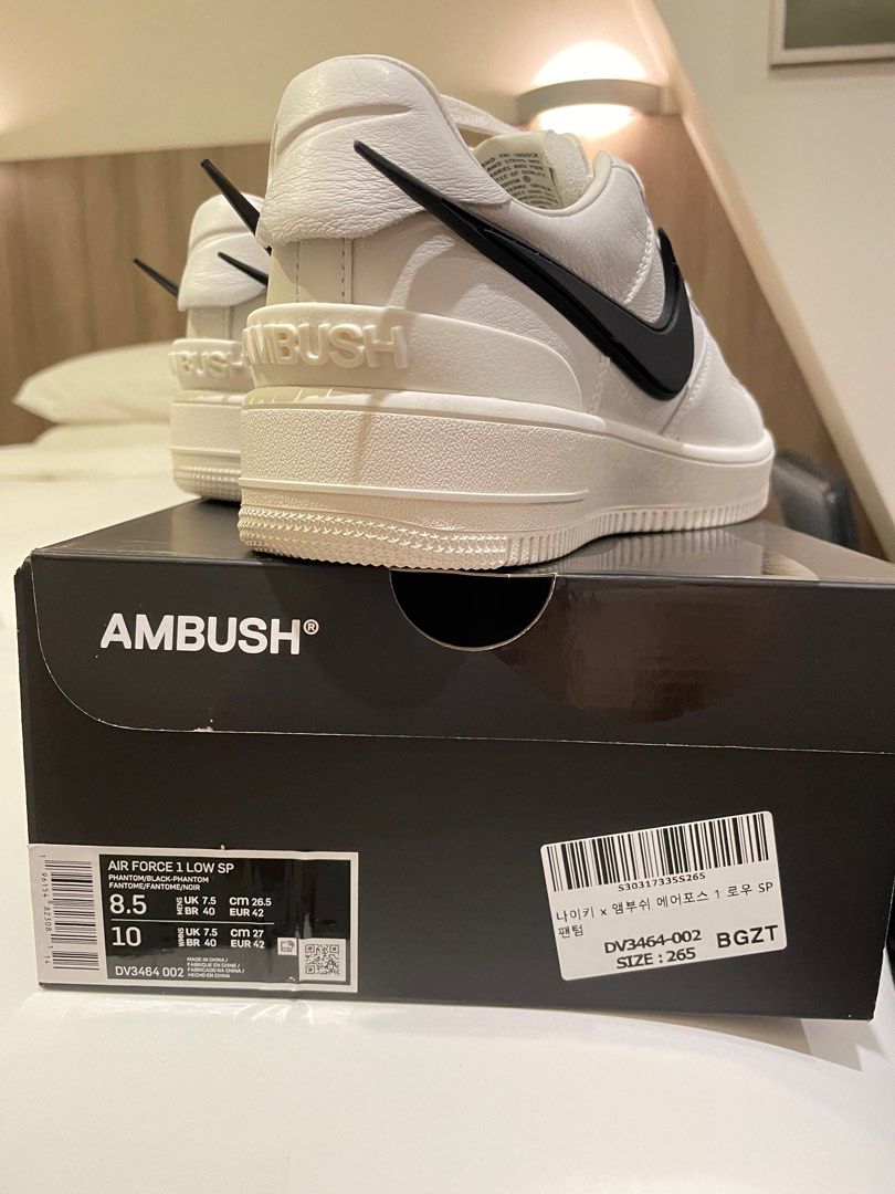 Nike Air Force 1 White ambush, Men's Fashion, Footwear, Sneakers on ...