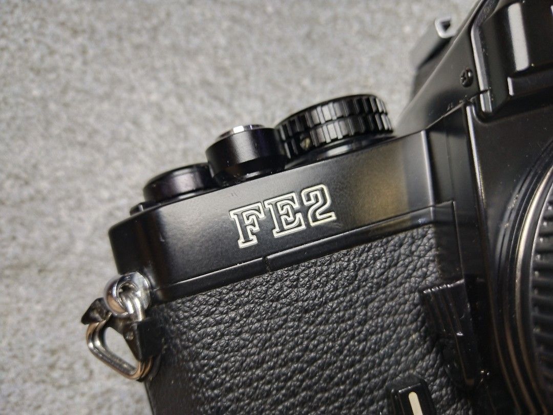 Nikon FE2 Black Body, Photography, Cameras on Carousell