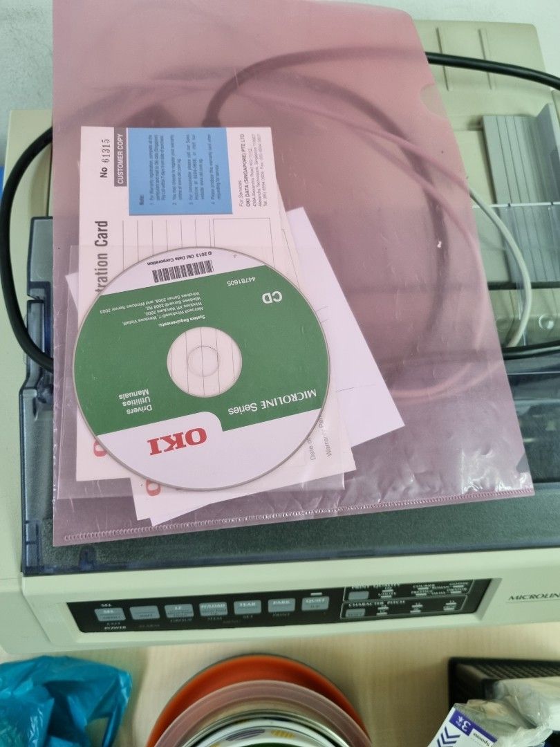 oki miroline 390 turbo plus, Computers & Tech, Printers, Scanners & Copiers on Carousell